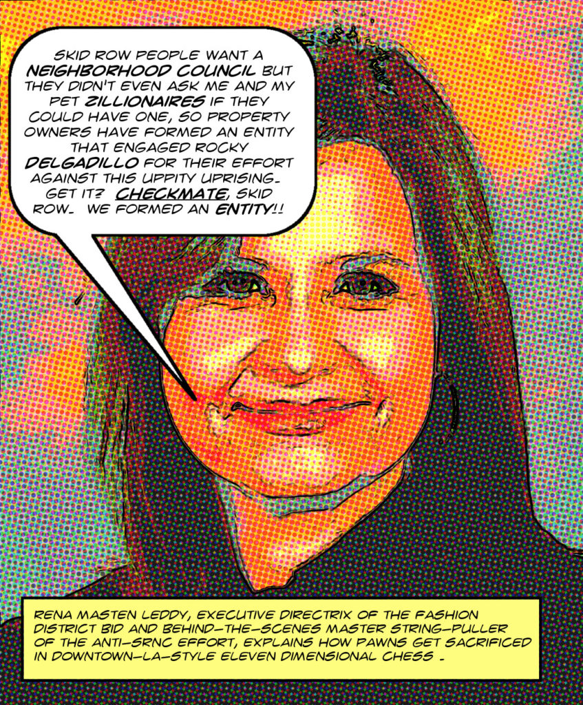 rena_leddy_cartoon_checkmate_skid_row | Michael Kohlhaas dot org